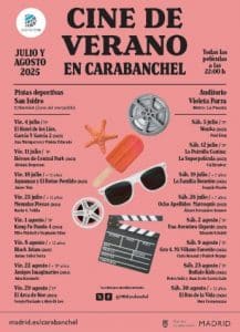 Cines de verano gratis en Madrid por distritos 2025: Días, Horarios - Madrid4u